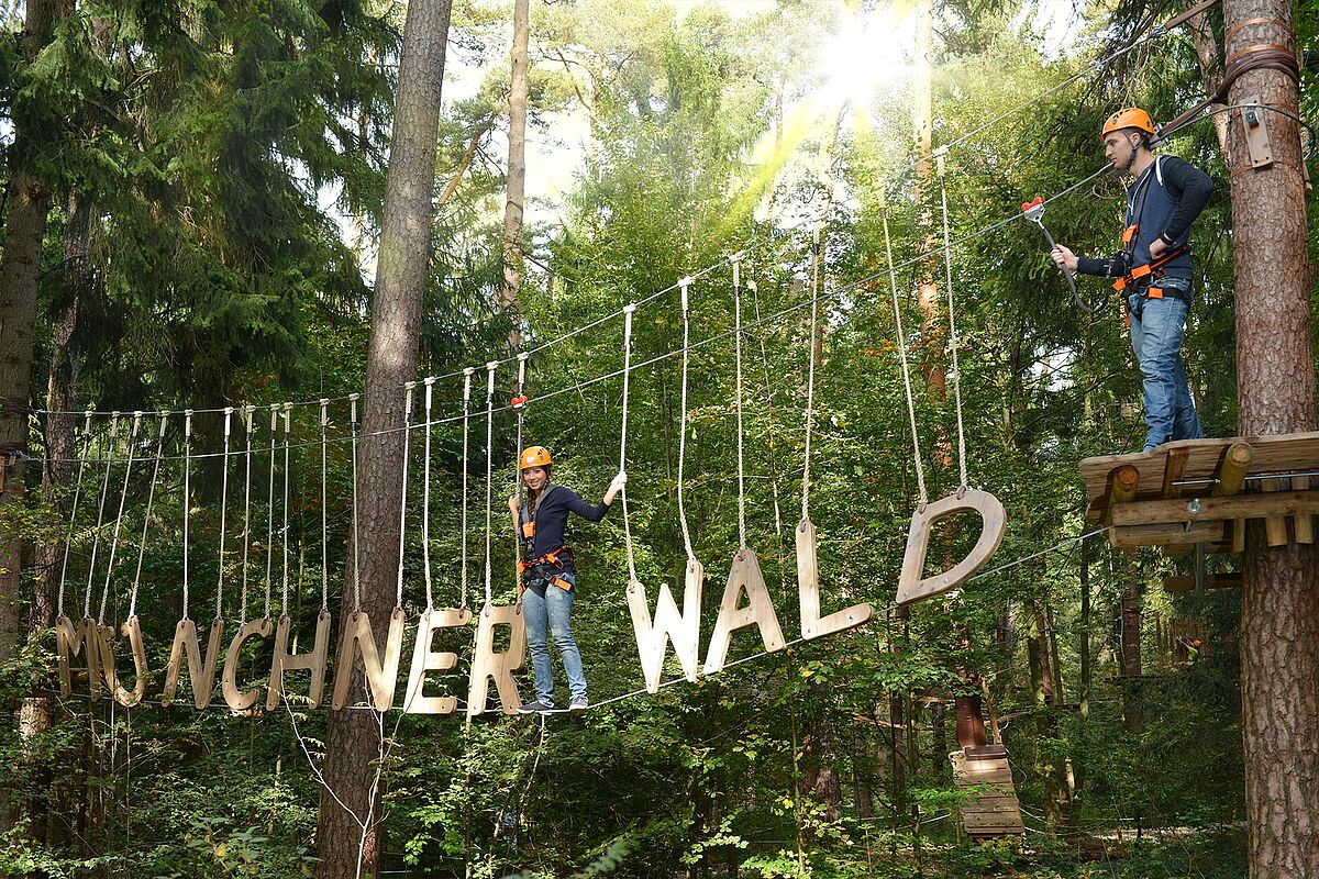 Wohnmobilstellplatz Alpen Camping Aschau - Hochseilgärten und Kletterparks am Chiemsee